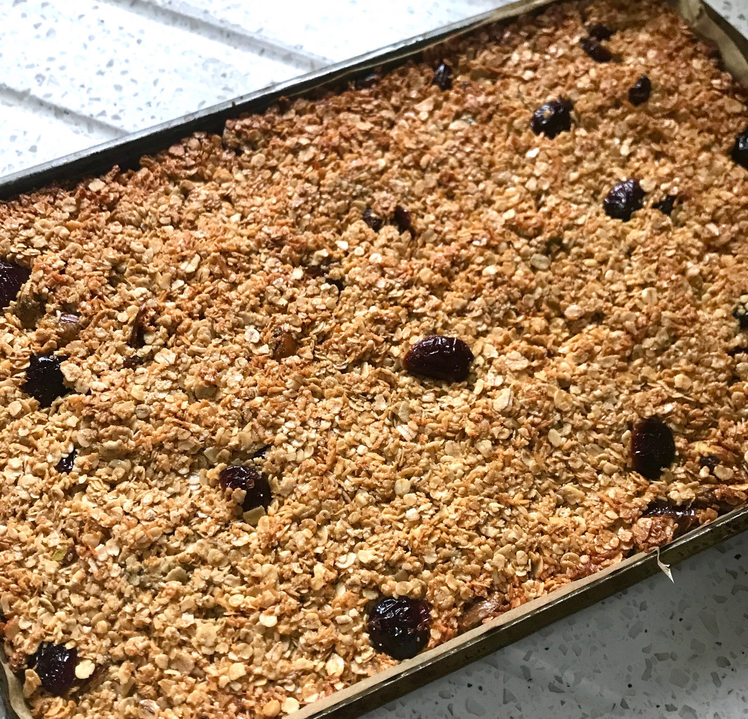 Gluten Free Flapjack Recipe - Eleanor Strang Nutrition